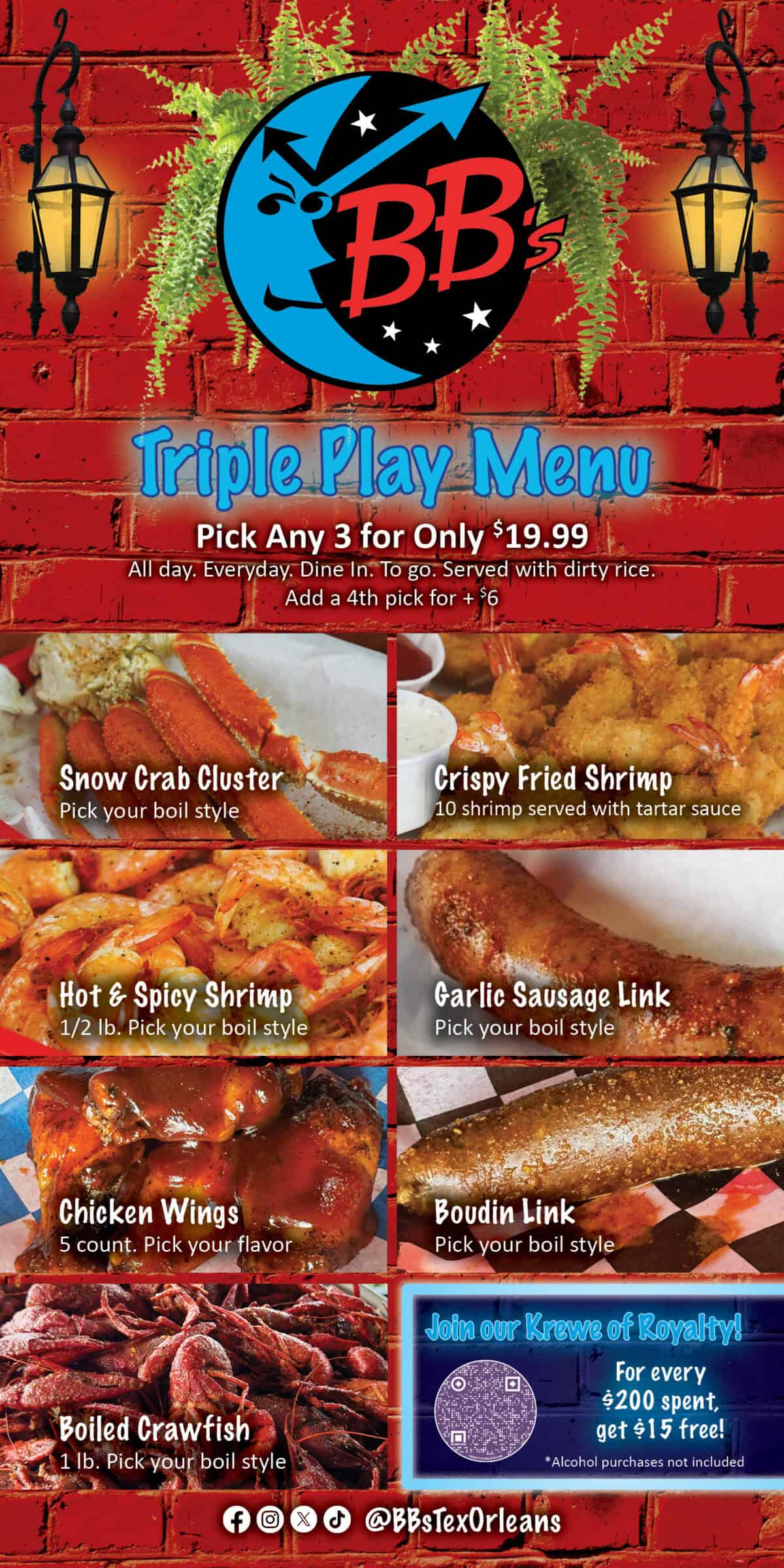 BB’s Tex-Orleans Triple Play is HERE! - BB's Tex-Orleans